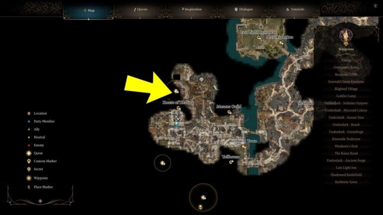 Baldur's Gate 3: How To Find & Wake Up Art Cullagh