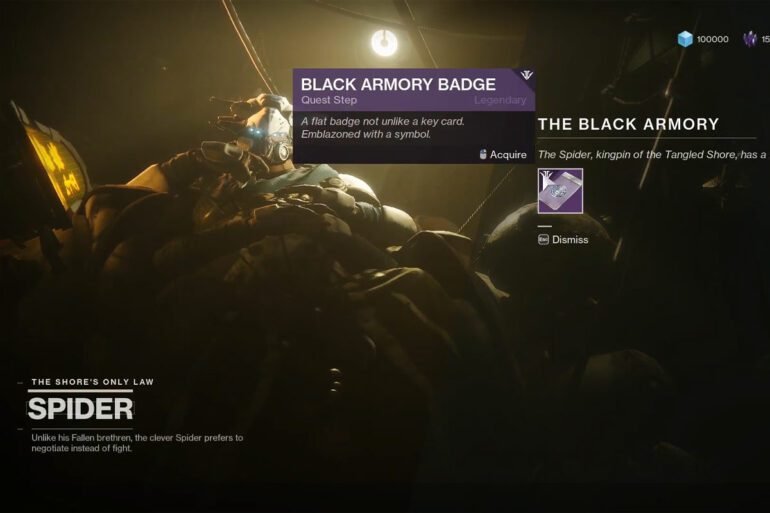 Destiny 2: Black Armory Machine Gun Quest Guide