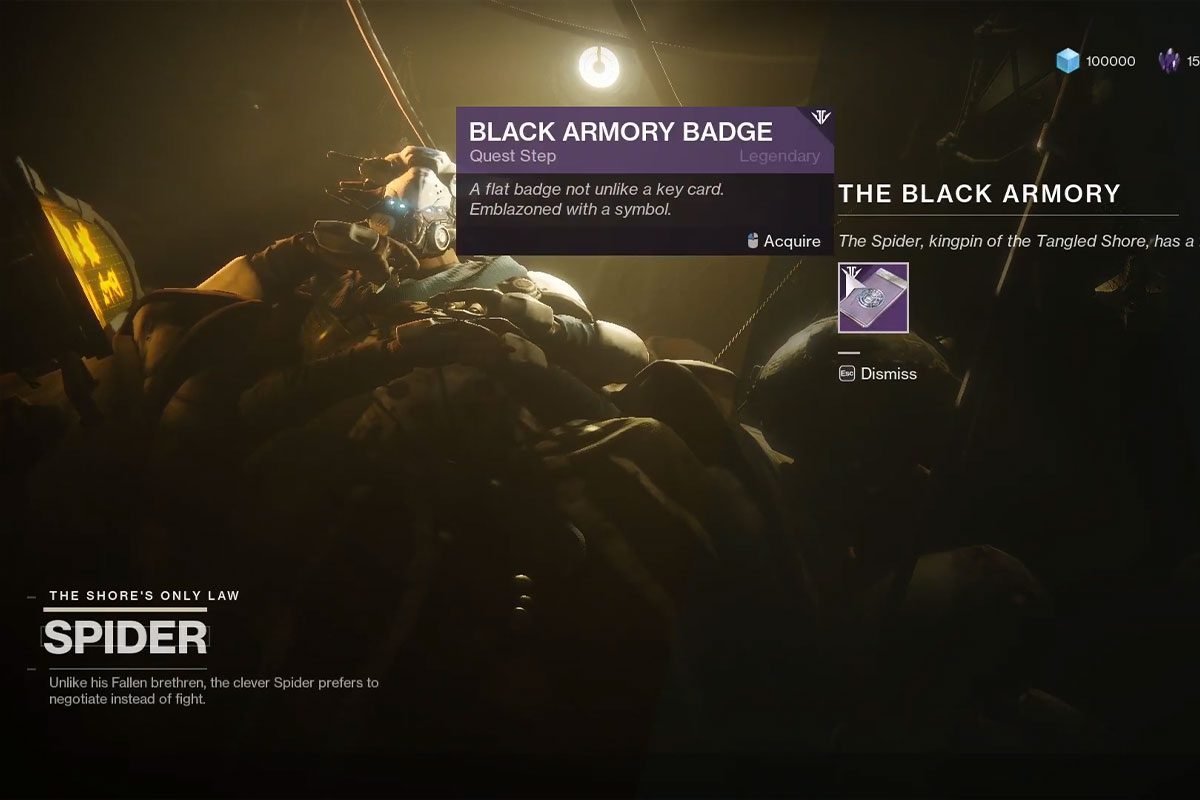 Destiny 2: Black Armory Machine Gun Quest Guide