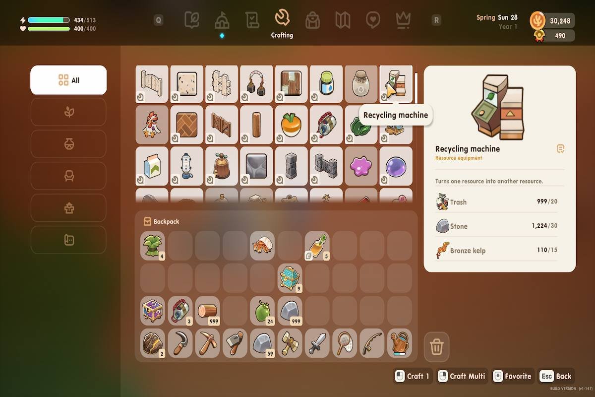 Coral Island Recycling Machine: How To Unlock & Use