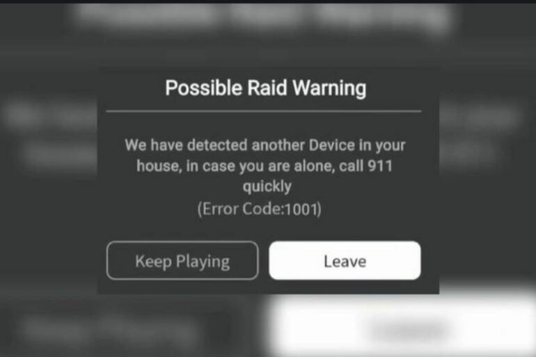 What Is Roblox Error Code 1001?