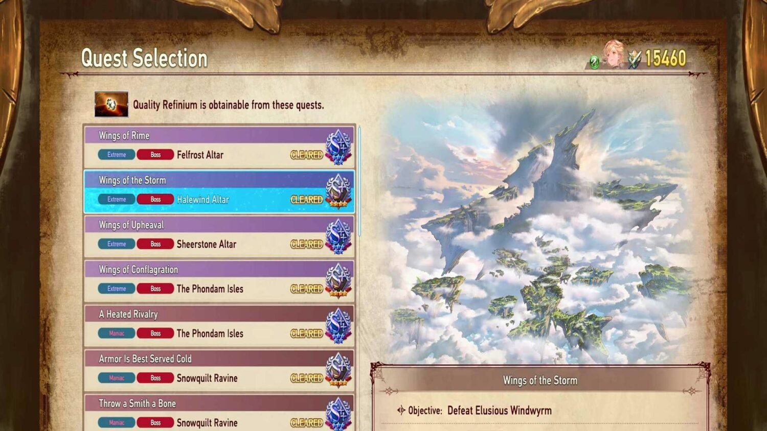 How To Get Quality Refinium In Granblue Fantasy Relink