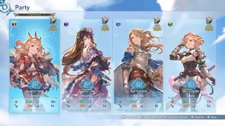 How To Switch Characters In Granblue Fantasy Relink