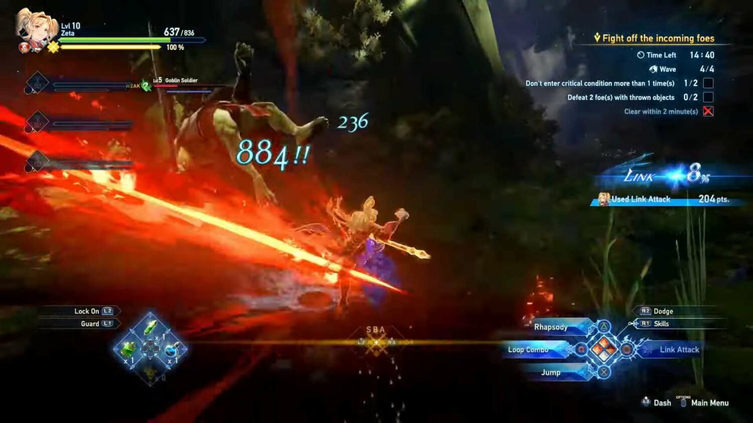 How To Get Zeta's Timing Right In Granblue Fantasy Relink