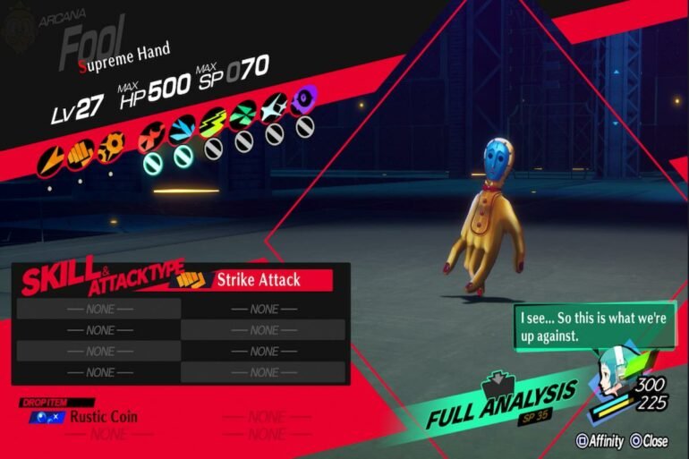 How To Defeat Supreme Hand In Persona 3 Reload