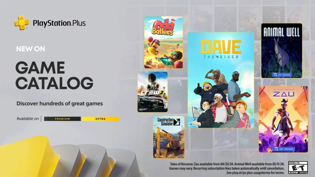 16 Games Join PlayStation Plus Catalog For April