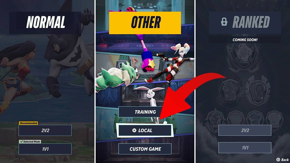 Is MultiVersus Split-Screen?