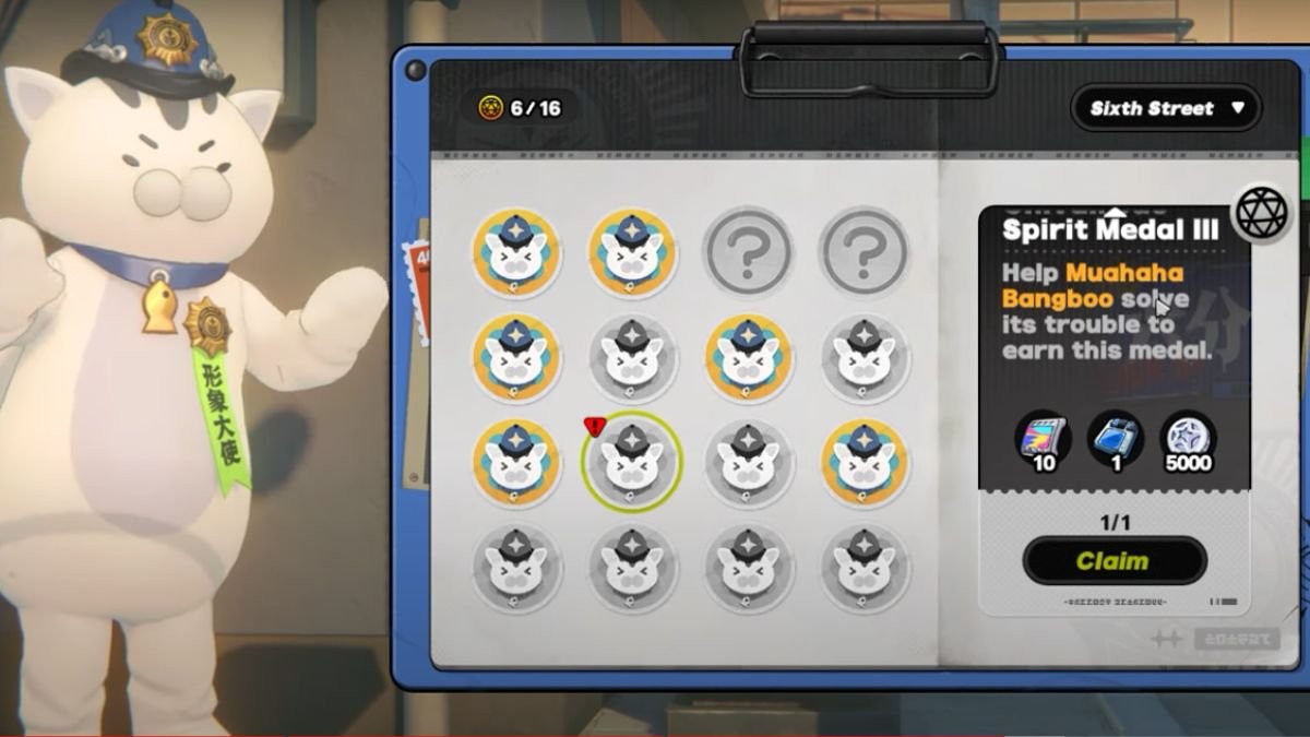 All Chivalrous Spirit Medals on Sixth Street in Zenless Zone Zero (ZZZ)