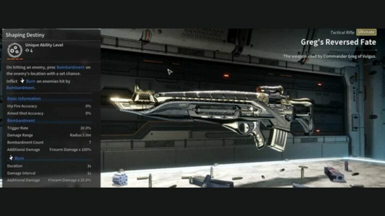 The Best Greg's Reversed Fate Build In The First Descendant