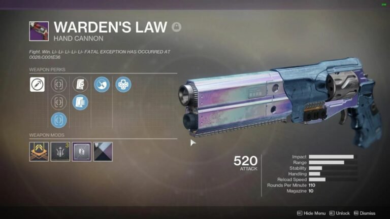 How To Get Warden's Law in Destiny 2