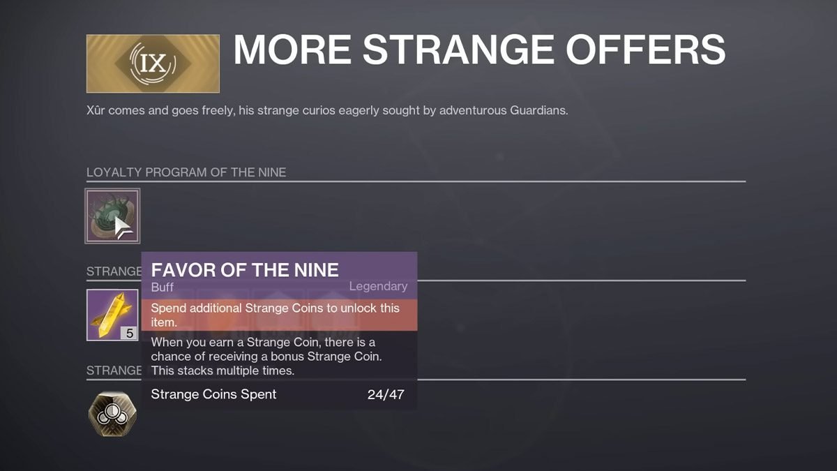 How To Get Strange Coins In Destiny 2