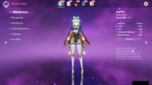 Genshin Impact: Best Ineffa Build Guide (Weapons, Artifacts, & Kit)